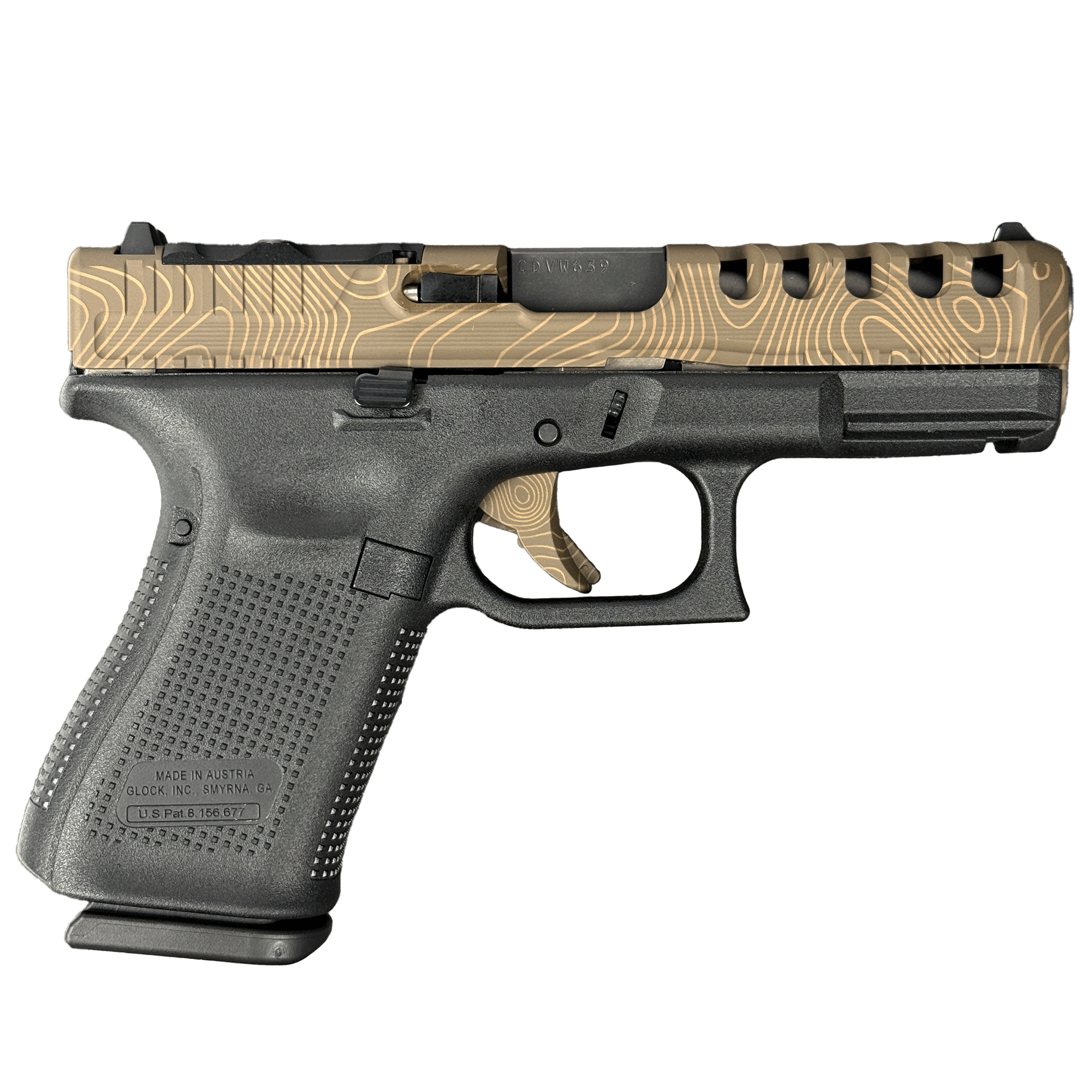 Glock G19 Brown Topo - Weapon DNA