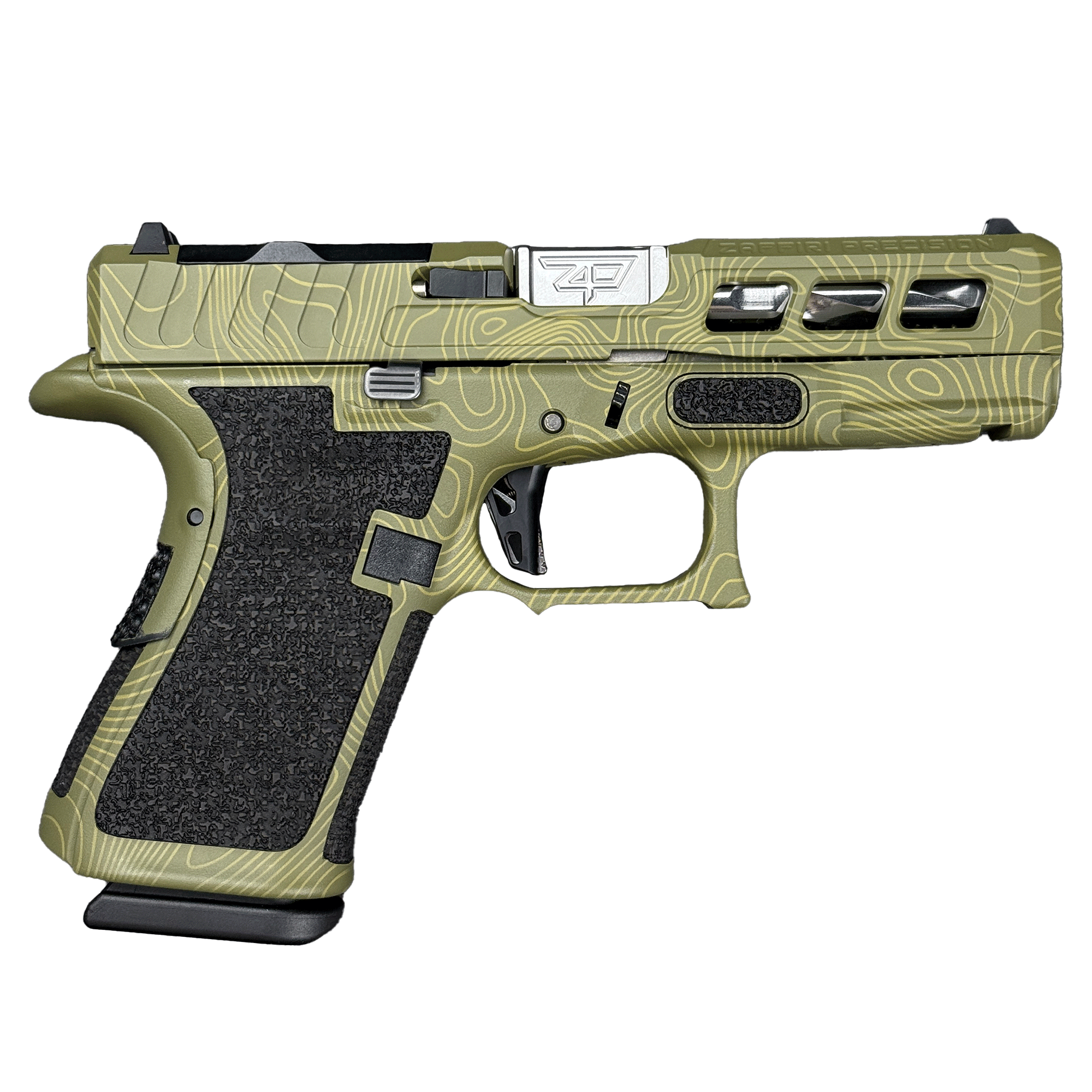 Glock G19 GREEN TOPO - Weapon DNA